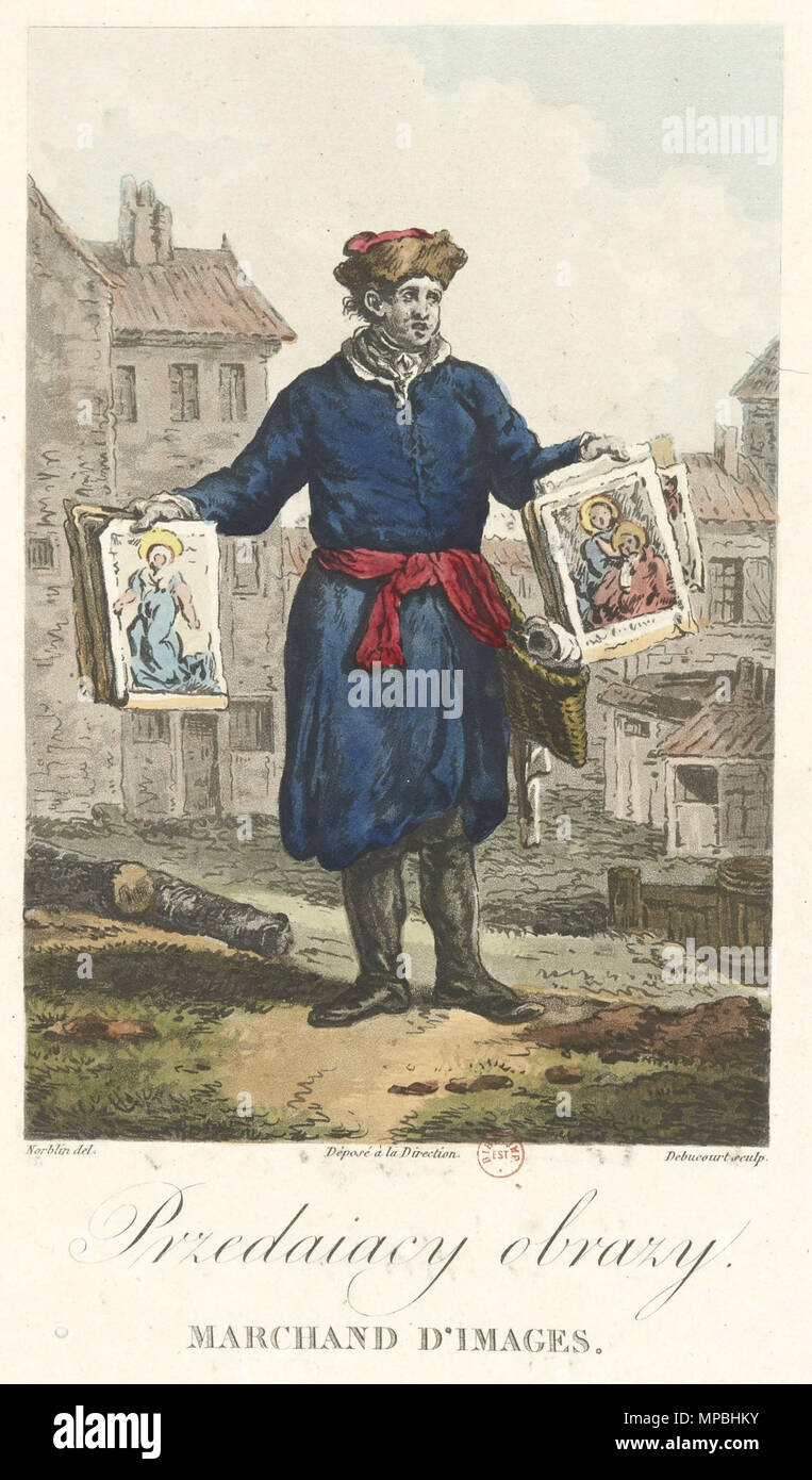 Jan piotr norblin de la gourdaine 1745 1830 hi-res stock photography ...