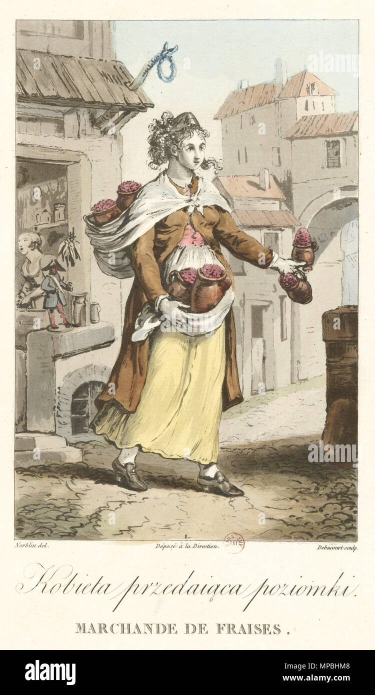 Jan piotr norblin de la gourdaine 1745 1830 hi-res stock photography ...