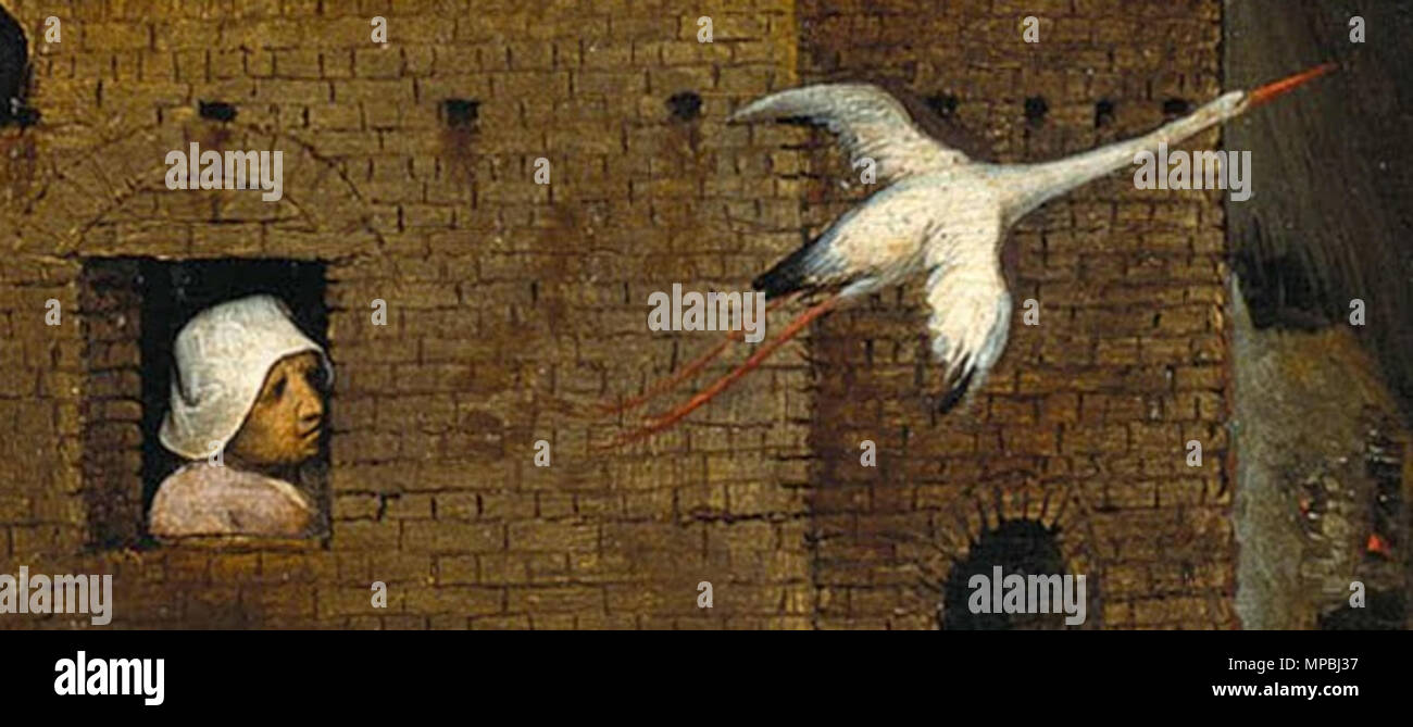 . English: Detail from Netherlandish Proverbs . 1559. Pieter Bruegel ...