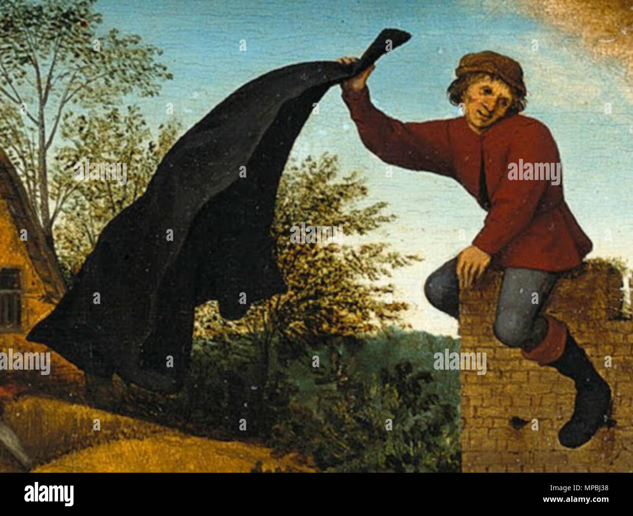 Netherlandish Proverbs . English: Detail from Netherlandish Proverbs ...