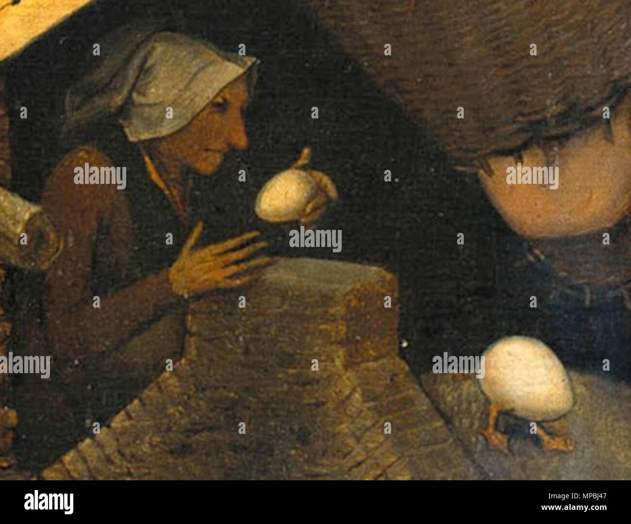 . English: Detail from Netherlandish Proverbs. 1559. Pieter Bruegel 935 ...