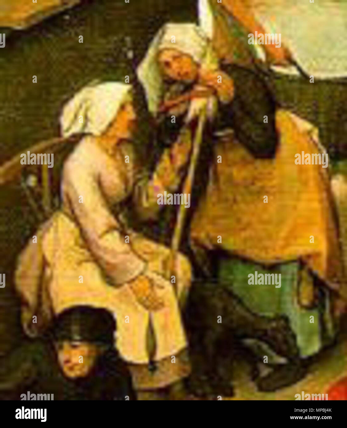 . Detail from Netherlandish Proverbs . 1559. Pieter Bruegel 935 NP-77 ...