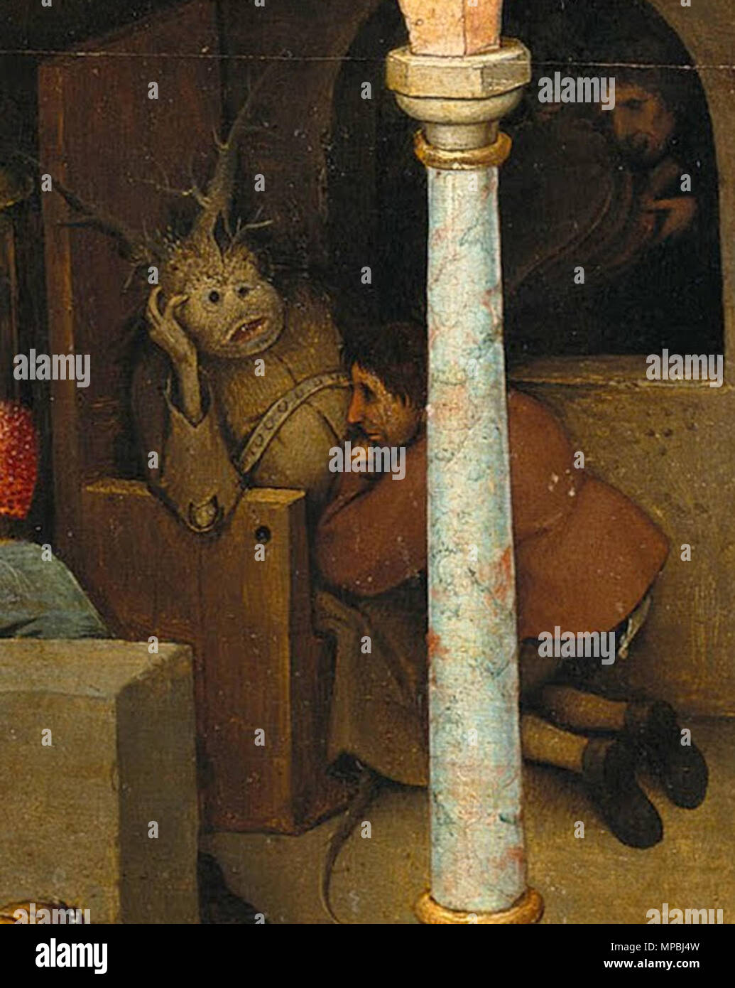 . Detail from Netherlandish Proverbs . 1559. Pieter Bruegel 935 NP-81 ...