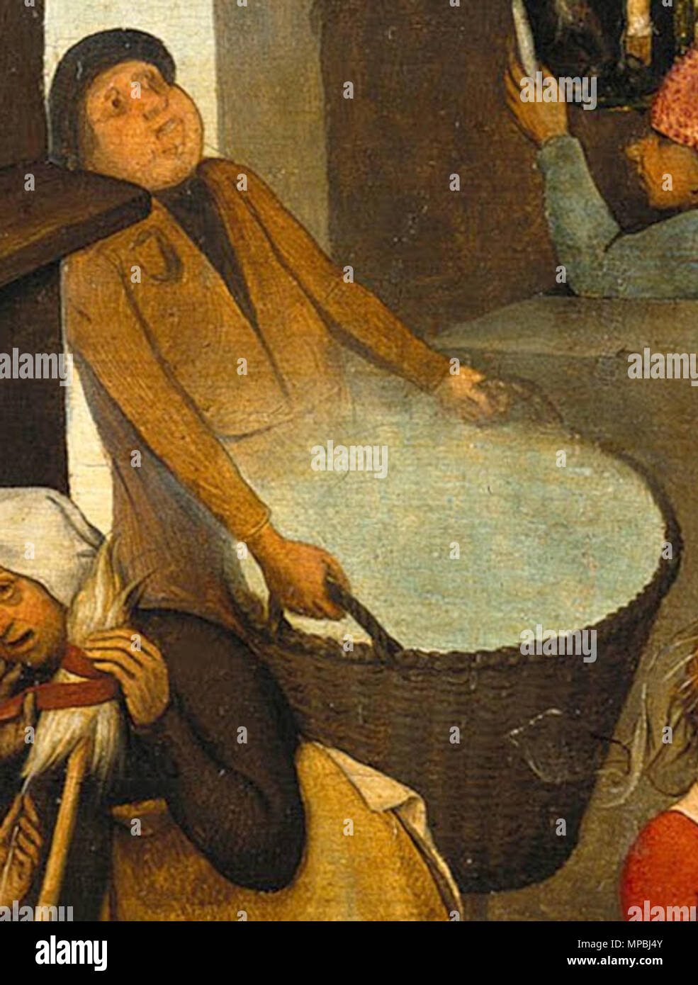 . Detail from Netherlandish Proverbs . 1559. Pieter Bruegel 935 NP-78 ...