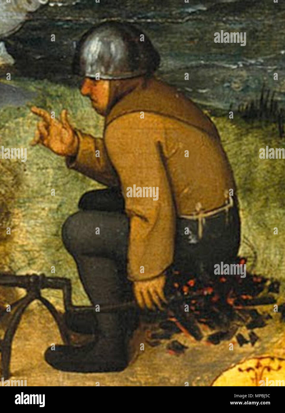 . Detail from Netherlandish Proverbs . 1559. Pieter Bruegel 935 NP-88 ...