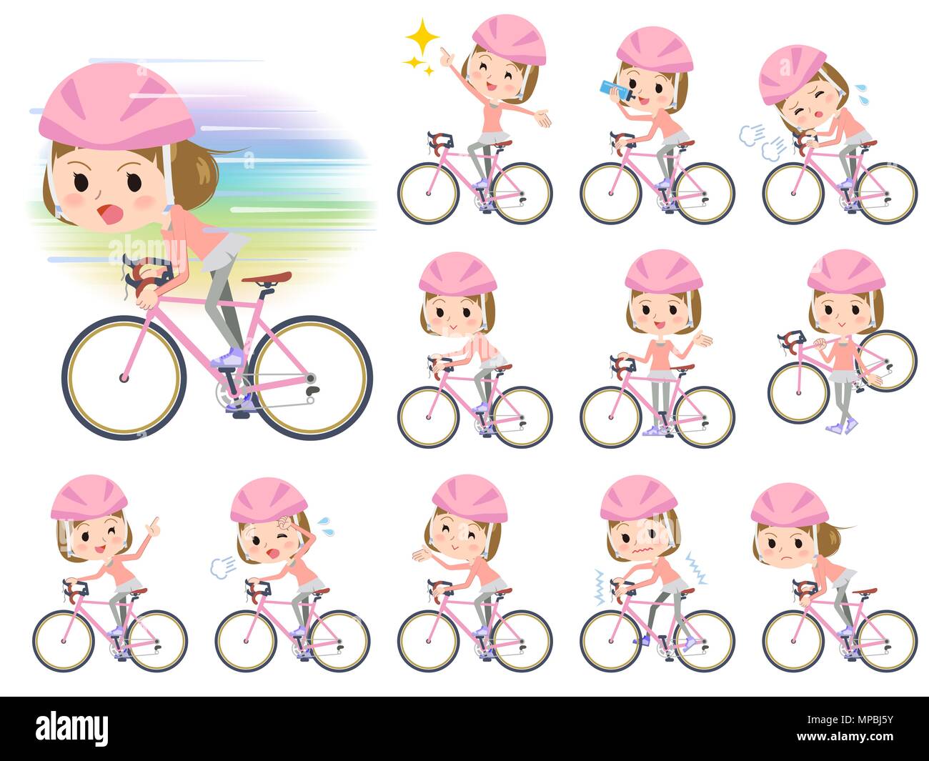 Ride rode Stock Vector Images - Alamy