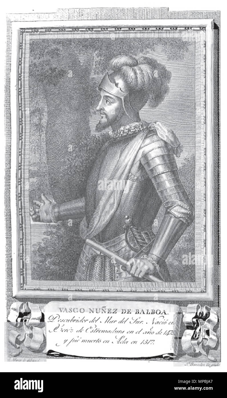 936 Vasco Nuñez de Balboa Stock Photo - Alamy