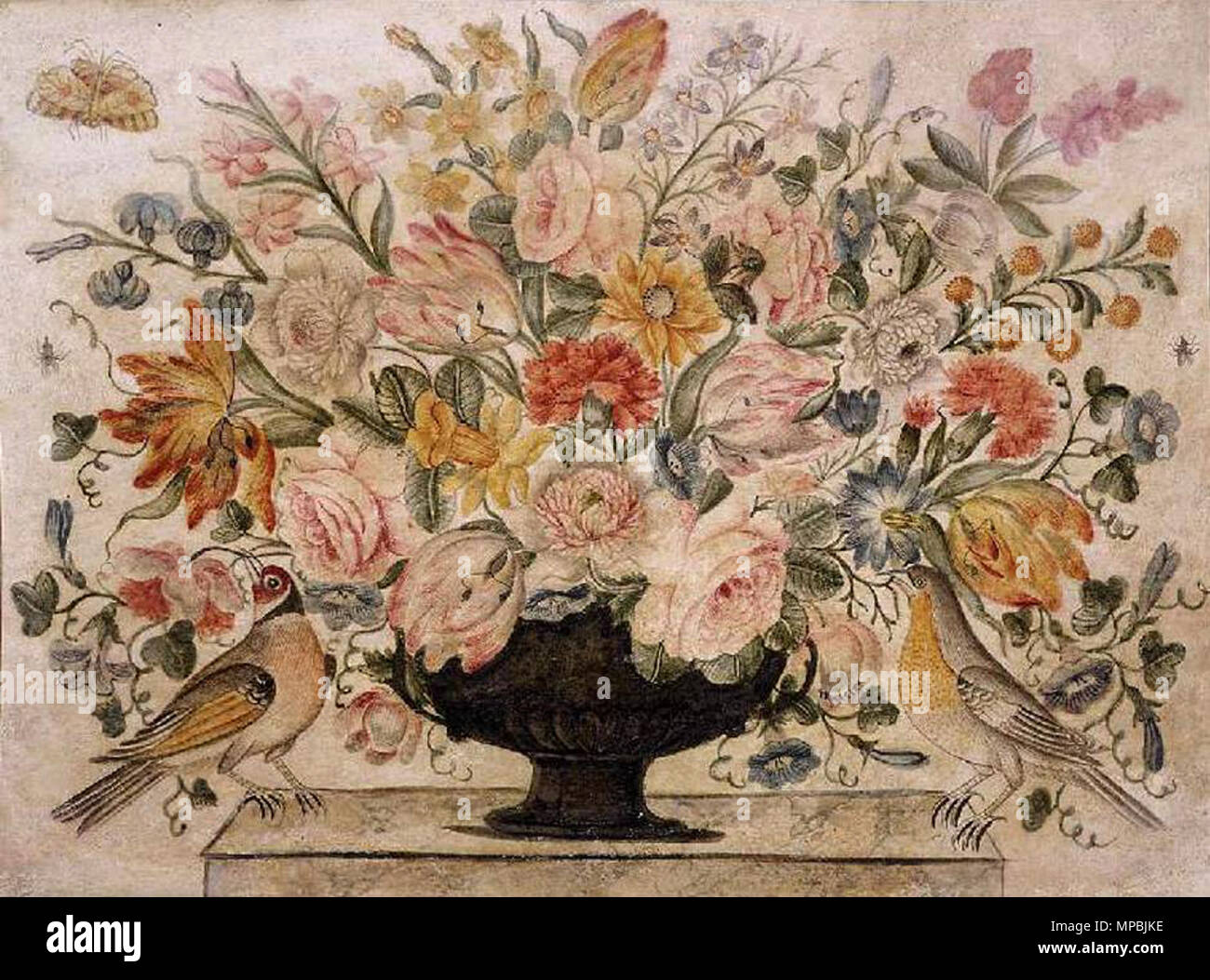 English: Flowers first half of 17th century. 939 Octavianus Montfort ...