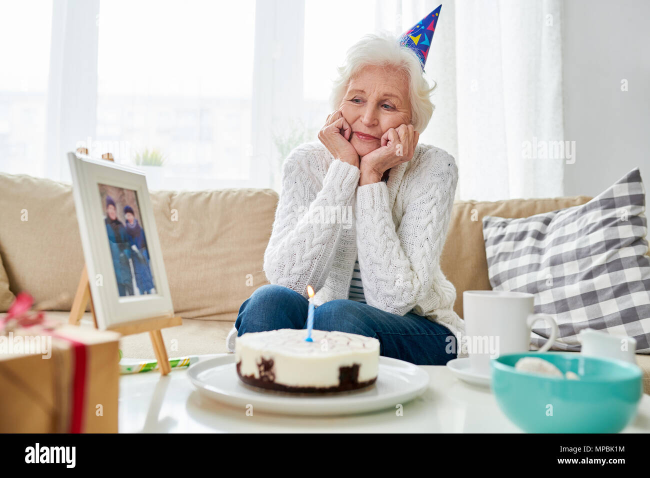 Celebrating alone hi-res stock photography and images - Alamy