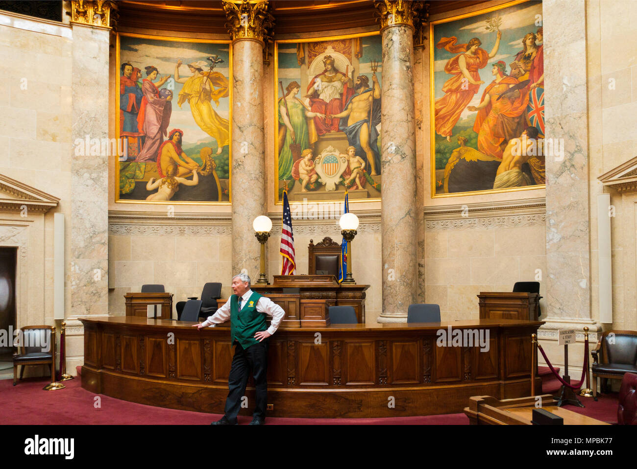 U s capitol dome balcony hi-res stock photography and images - Alamy