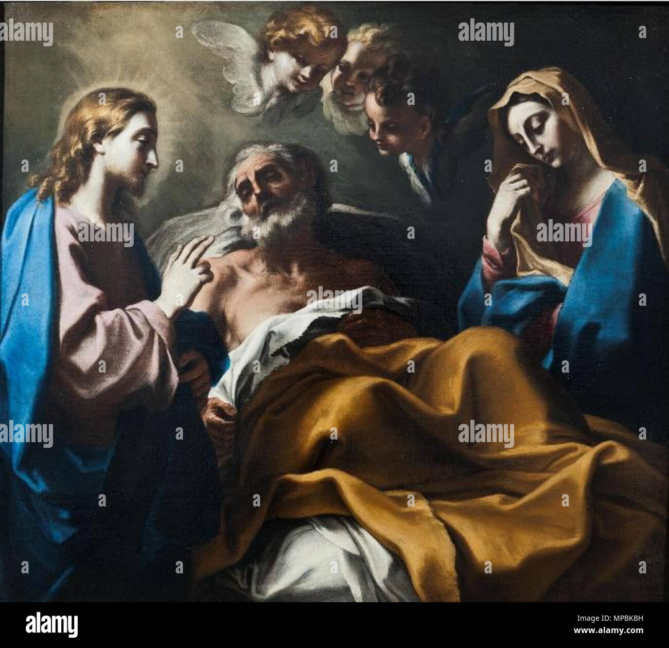 The death of St. Joseph 1708. 800 Legnanino - The death of St. Joseph ...