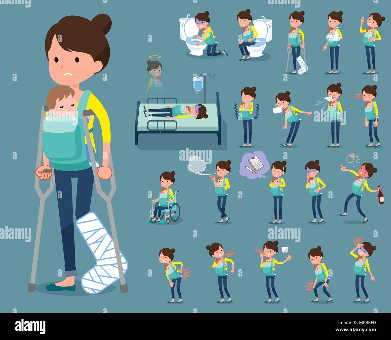 Baby fever Stock Vector Images - Alamy