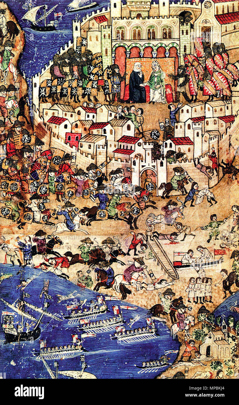 The fall of Tripoli to the Mamluks, April 1289. This was a battle ...
