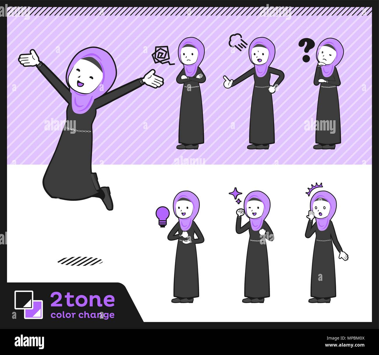 Indonesia women Stock Vector Images - Alamy