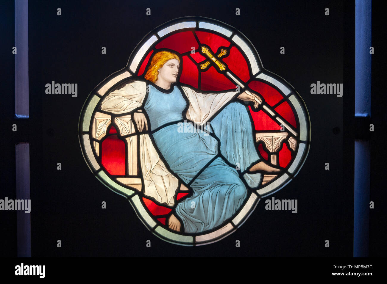 Stained and painted glass exhibited at Sacred Silver and Stained Glass ...