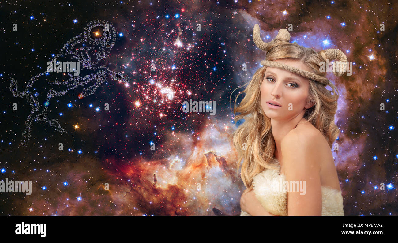 Aries woman hi-res stock photography and images - Alamy