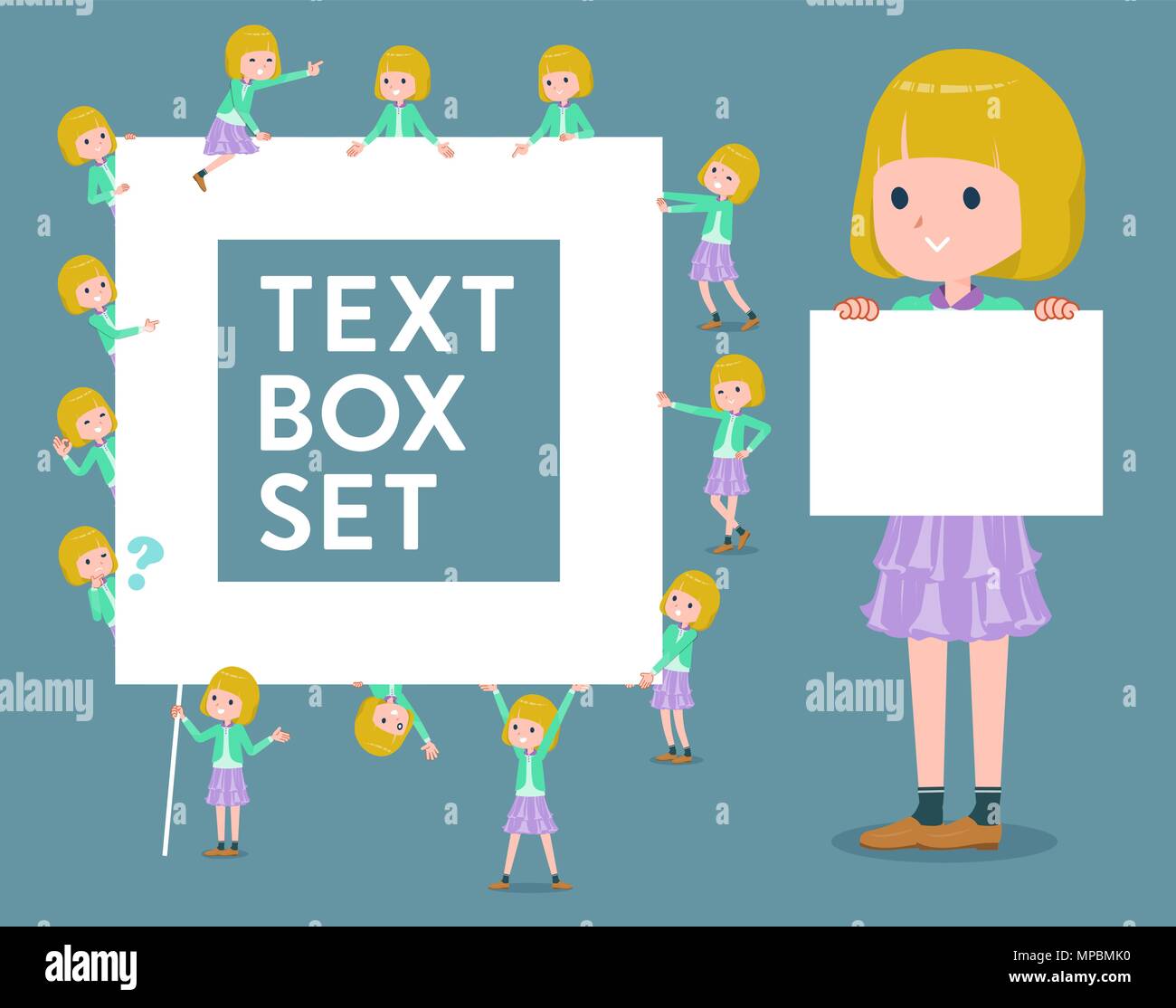 Title blond Stock Vector Images - Alamy