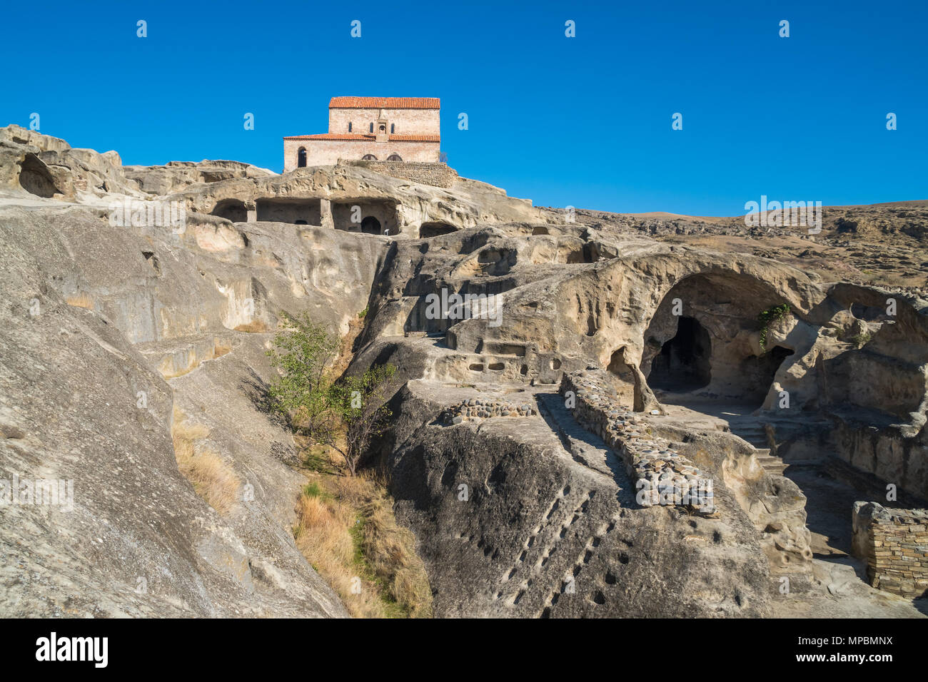 Shida Kartli Region, Georgia. Famous Landmark Uplistsikhe. Uplistsikhe ...