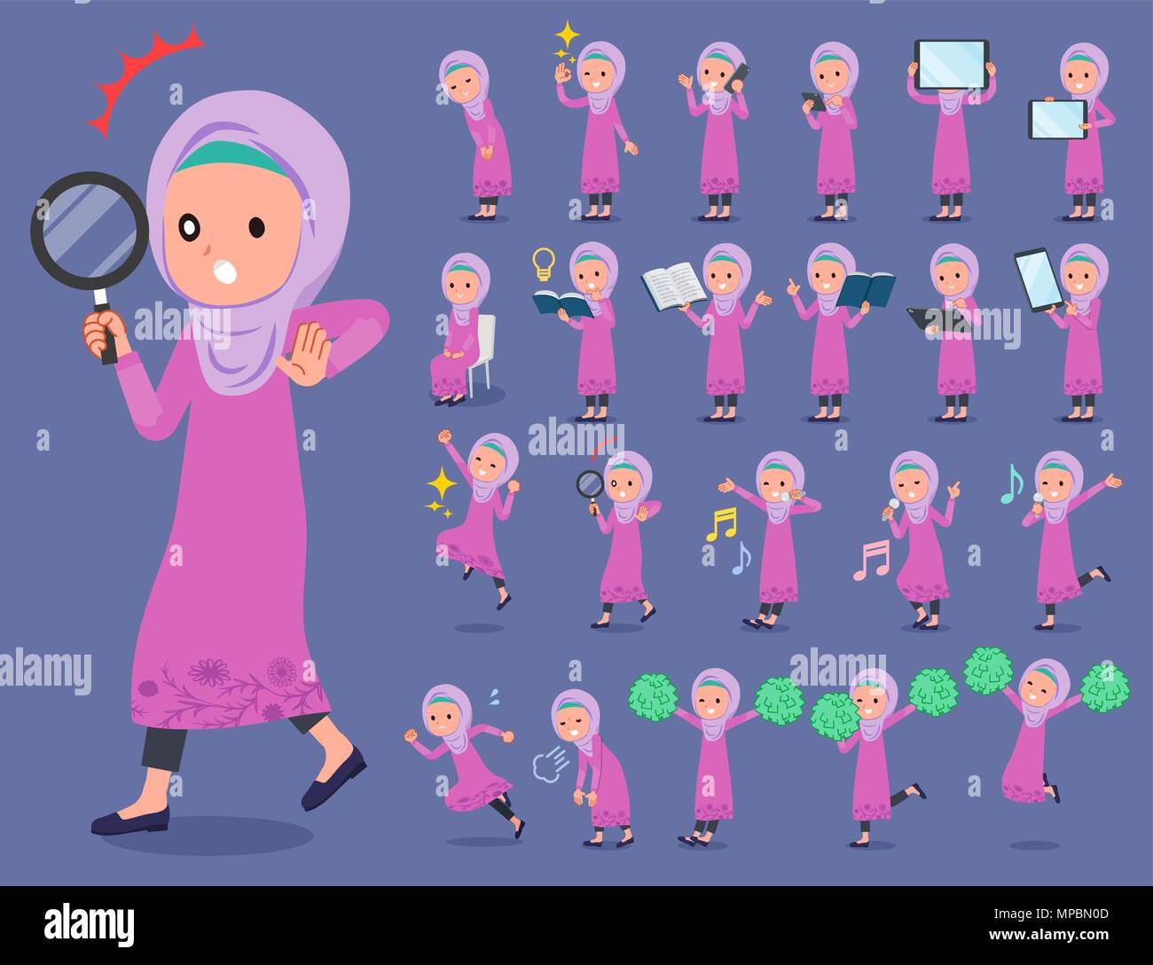 Phone book flat style Stock Vector Images - Alamy