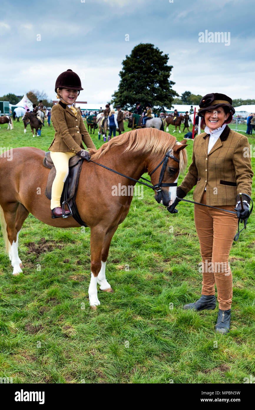 Equestrian display at Stokesley Show, North Yorkshire, England, UK ...