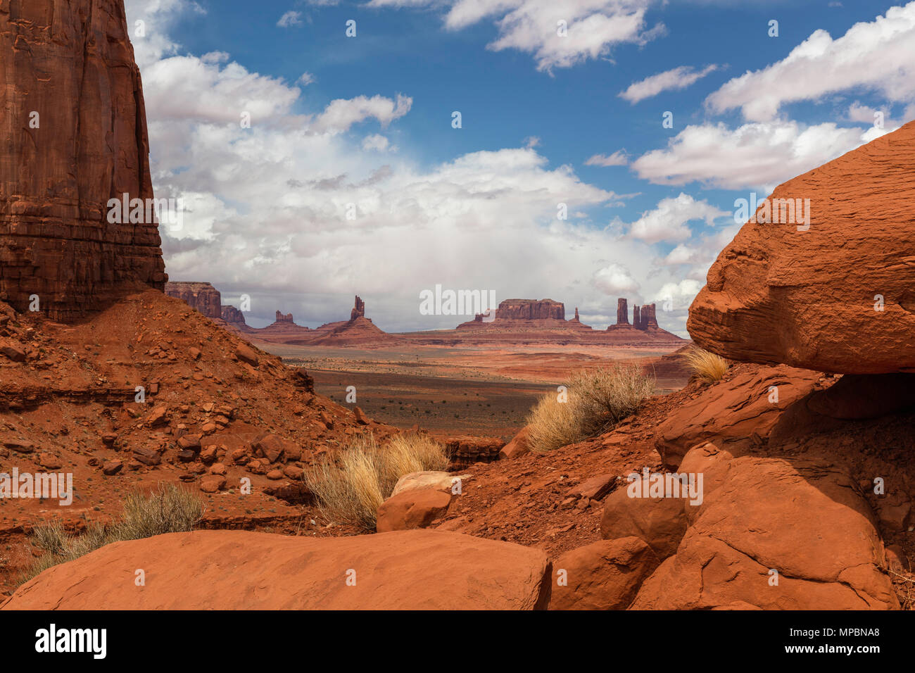 North window monument valley hi-res stock photography and images - Alamy