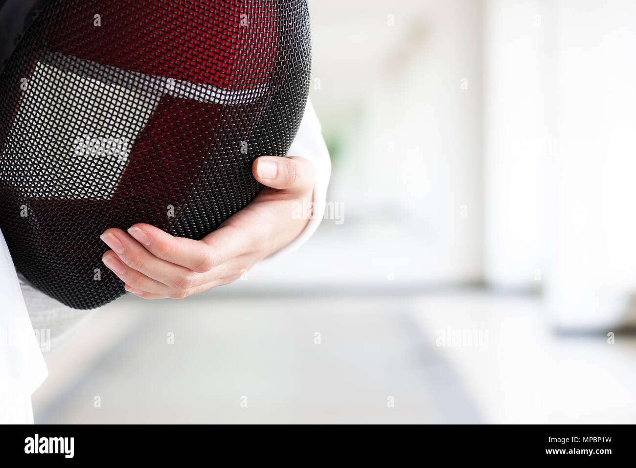 Fencing suit hi-res stock photography and images - Alamy