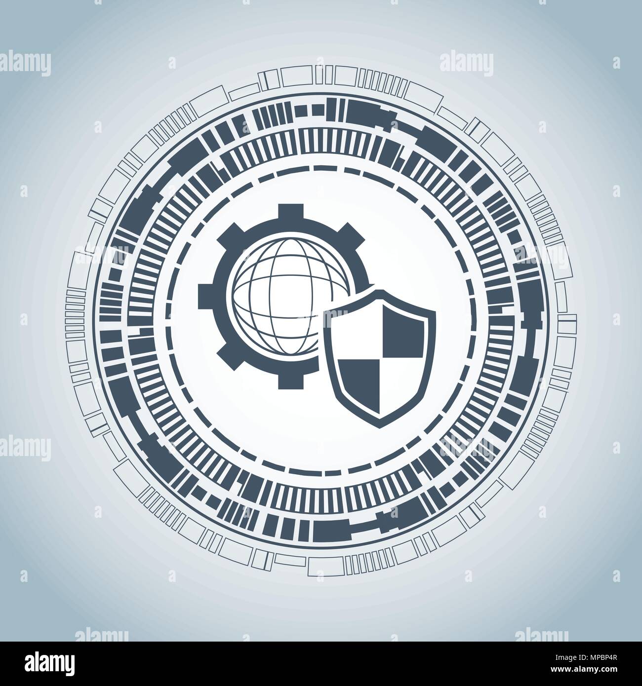 Security system technology Stock Vector Image & Art - Alamy