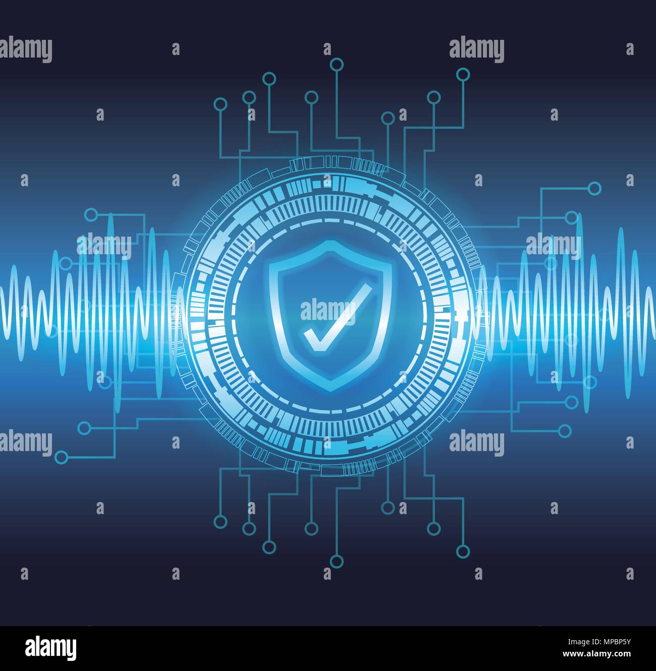 Security system technology Stock Vector Image & Art - Alamy