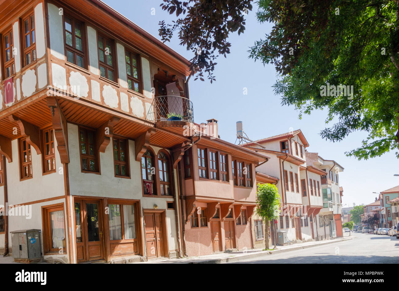 Old traditional houses in turkish hi-res stock photography and images ...