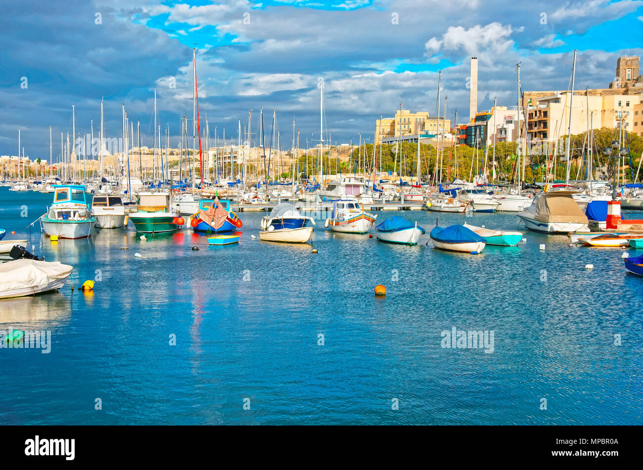 Malta msida bay hi-res stock photography and images - Alamy
