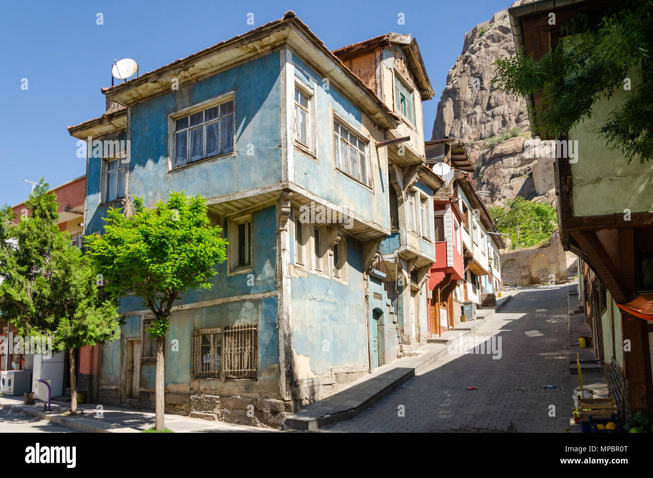 Old traditional houses in turkish hi-res stock photography and images ...