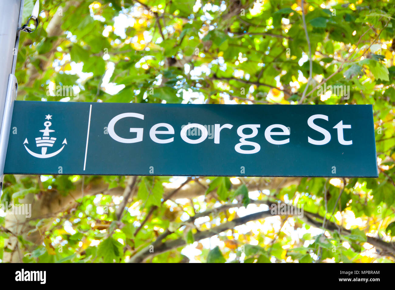 Sydney road sign hi-res stock photography and images - Alamy