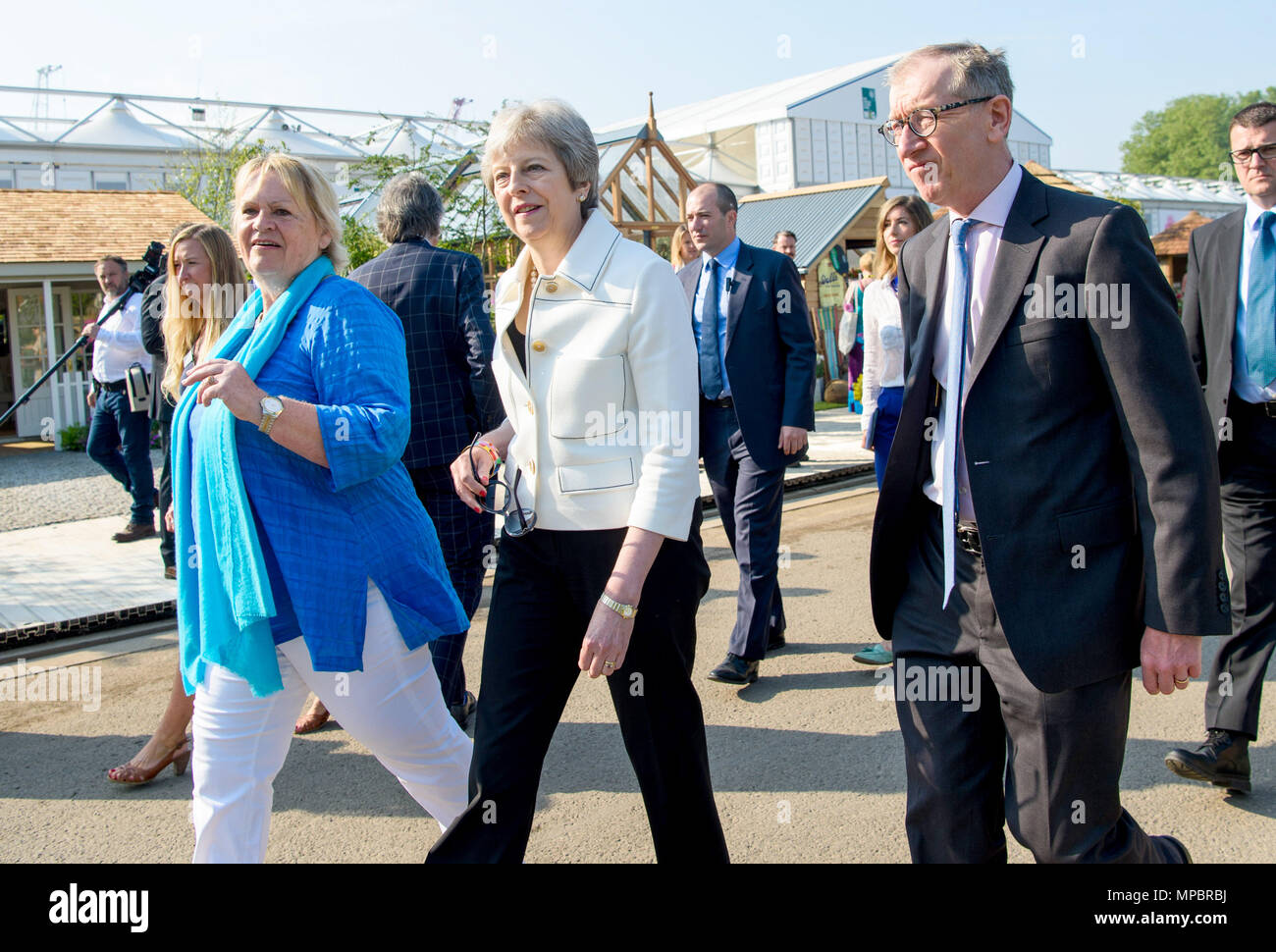 Photo Must Be Credited ©Alpha Press 079965 21/05/2018 Theresa May and ...