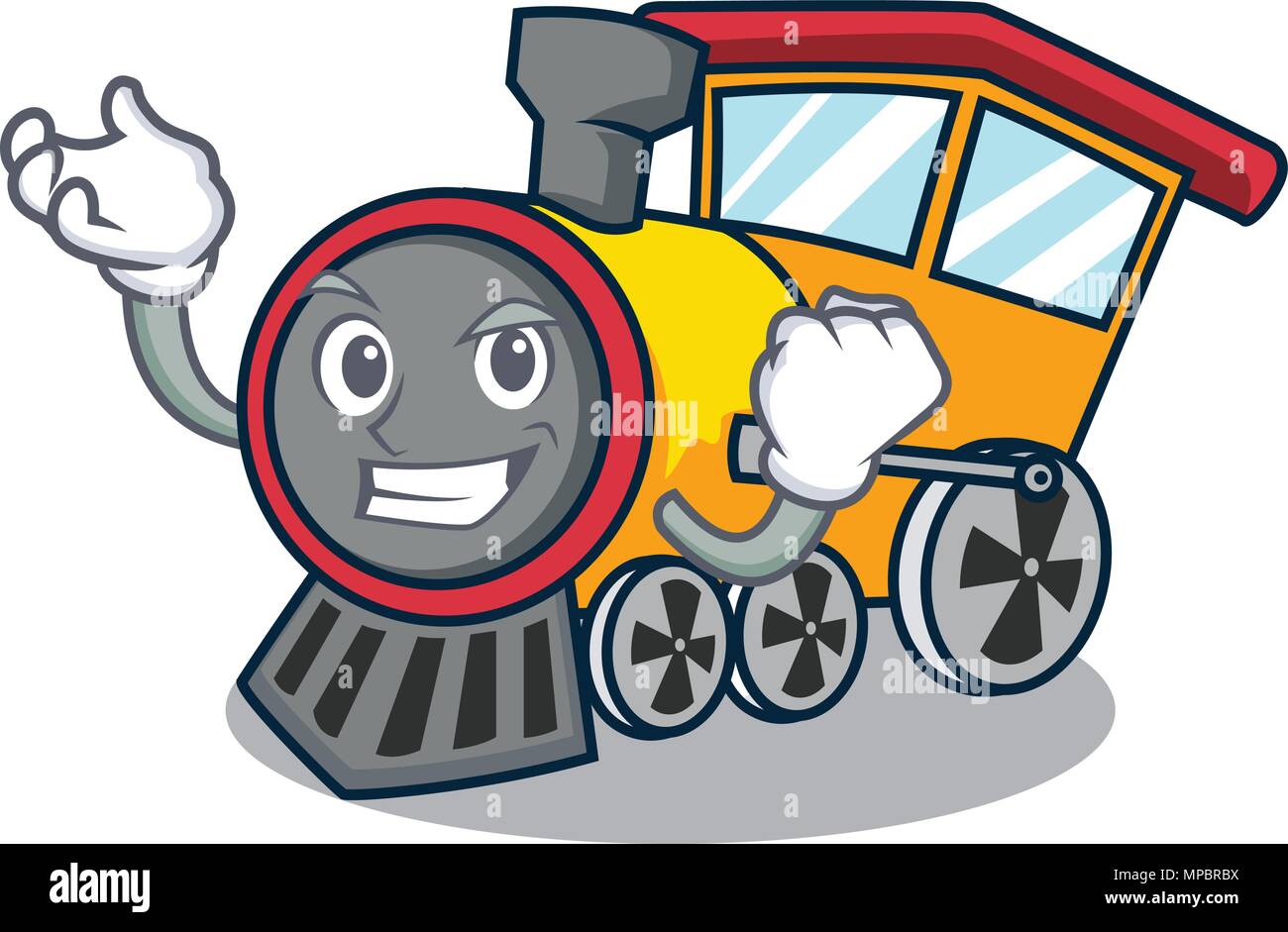 Progress rail locomotive Stock Vector Images - Alamy
