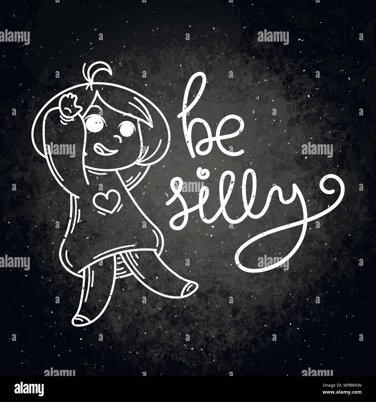 Child silly Stock Vector Images - Alamy