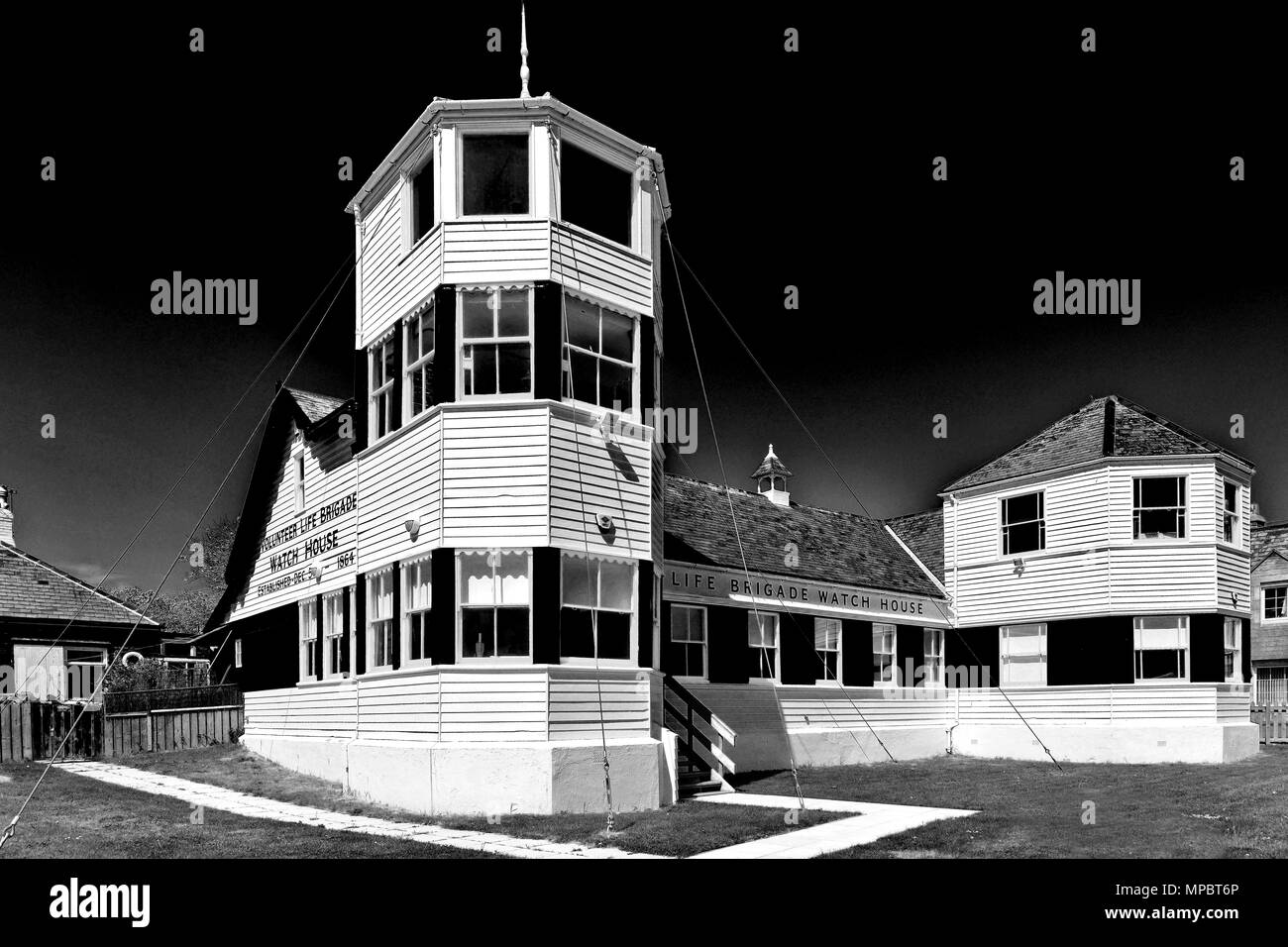 Tynemouth Volunteer Life Brigade Watch House TVLB Stock Photo - Alamy