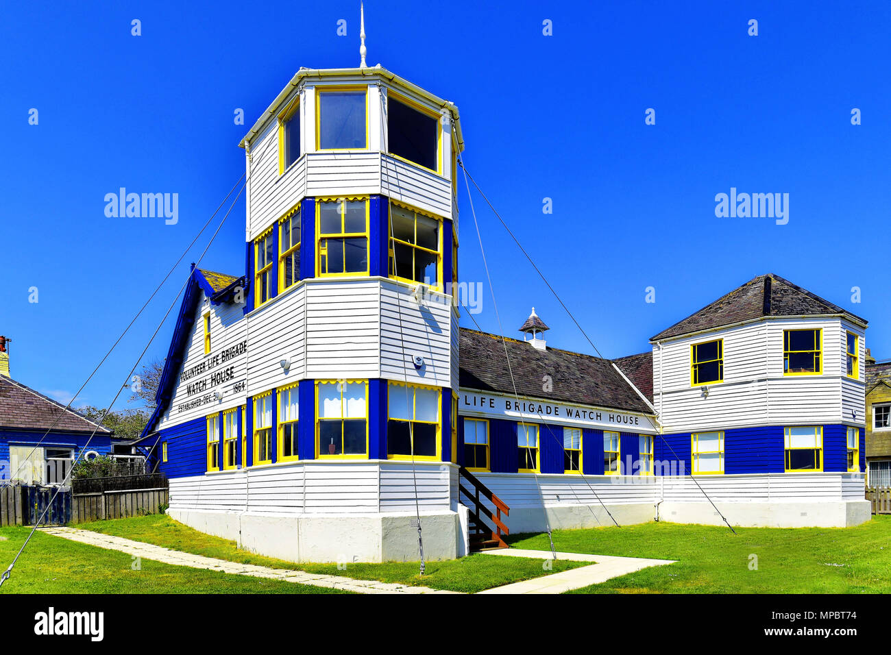 Tynemouth Volunteer Life Brigade Watch House TVLB Stock Photo - Alamy