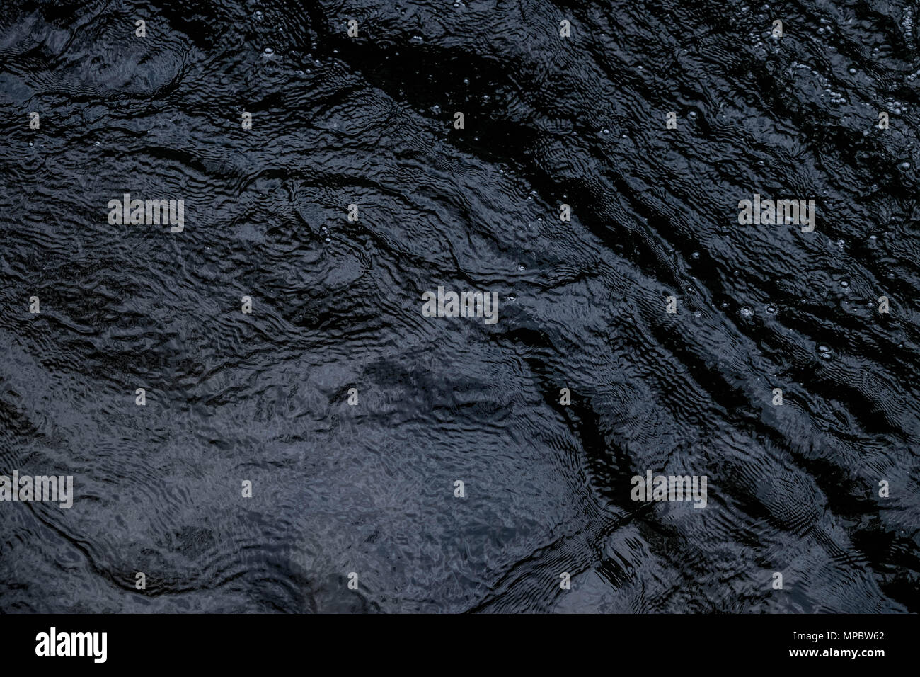 Abstract dark blue Waterfall wave water background texture Stock Photo ...