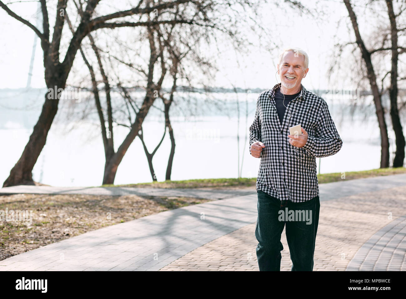 Strolling in park hi-res stock photography and images - Alamy