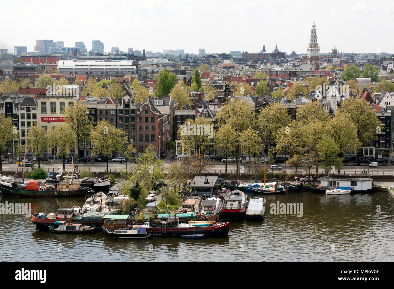 Birds eye view of amsterdam hi-res stock photography and images - Alamy