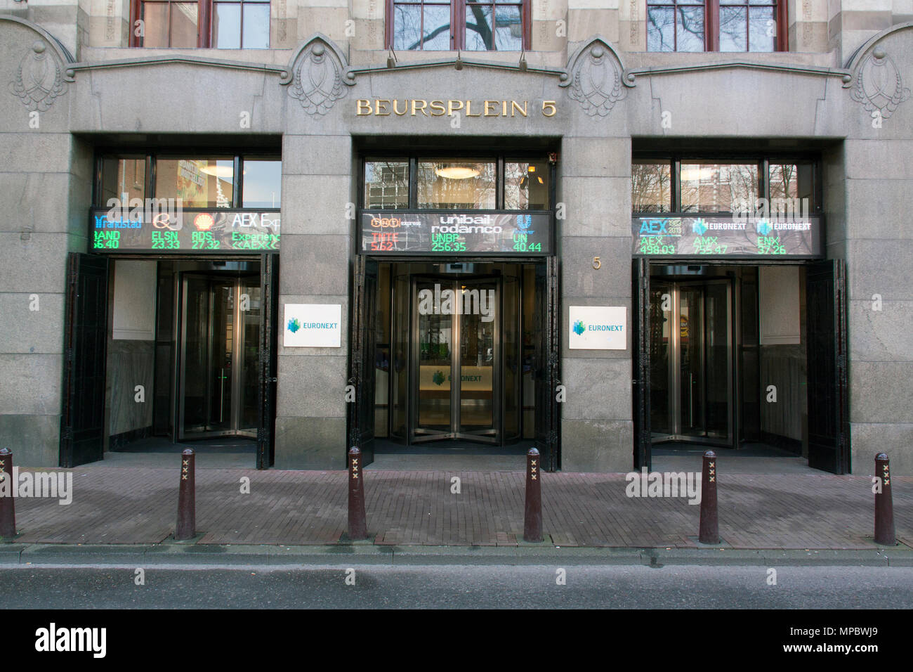 Amsterdam stock exchange hi-res stock photography and images - Alamy
