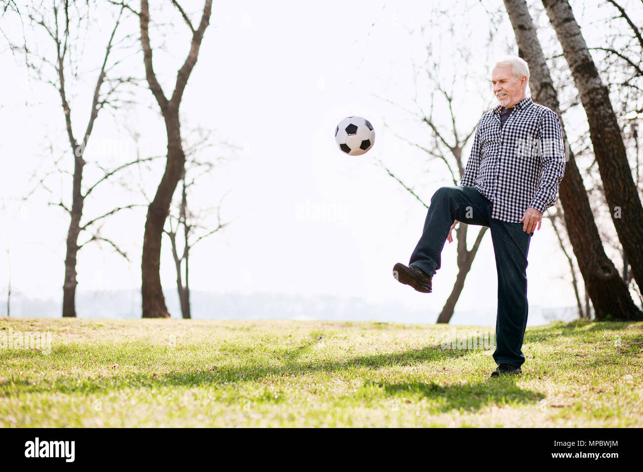Man ball exercise hi-res stock photography and images - Alamy