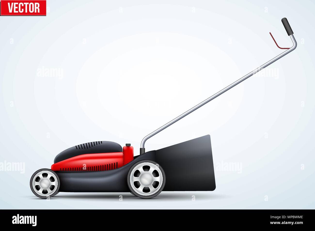 Lawn mower vector Stock Vector Image & Art - Alamy