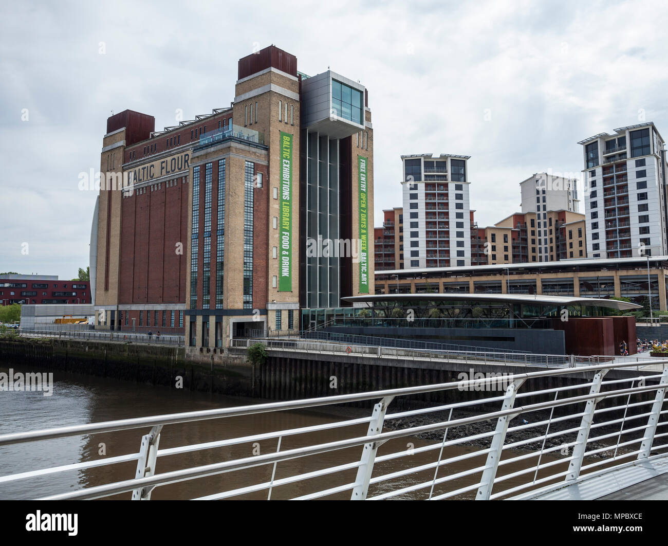 The Baltic Centre for Contemporary Art at the Quayside,Gateshead ...