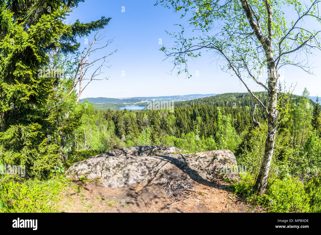 Oslo trekking routes hi-res stock photography and images - Alamy