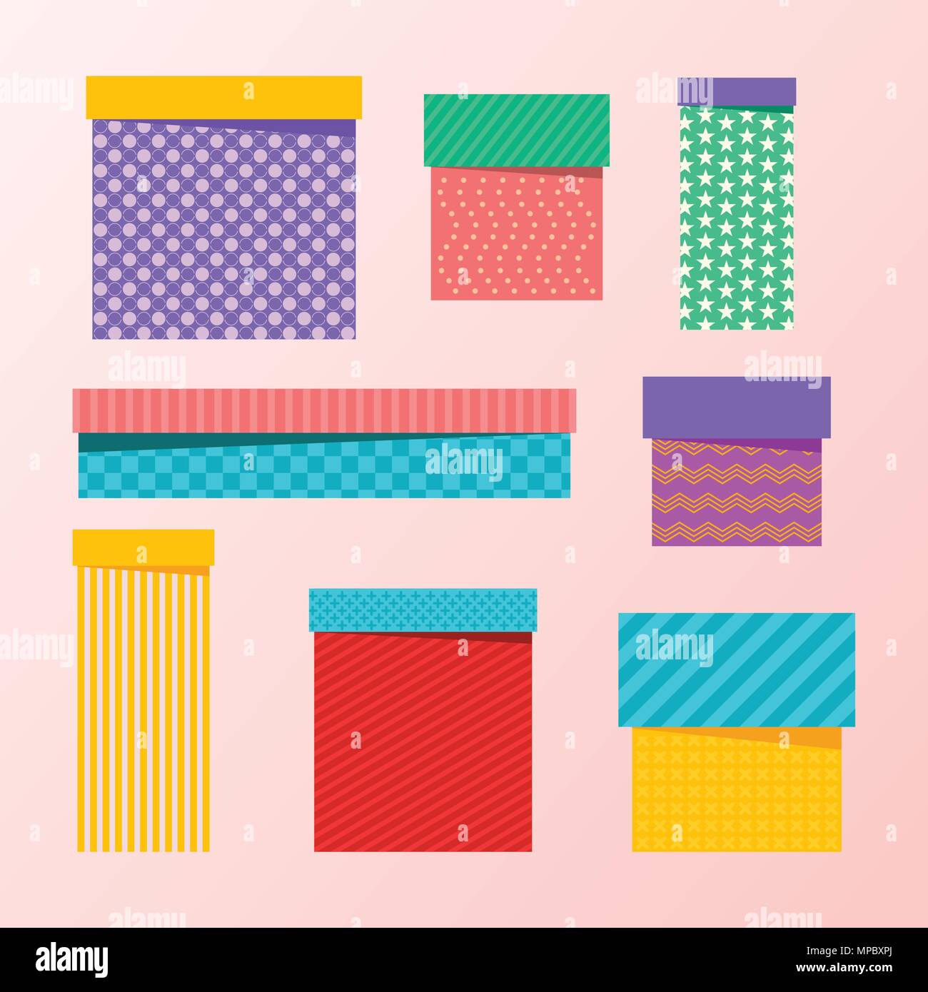 3d book box set Stock Vector Images - Alamy