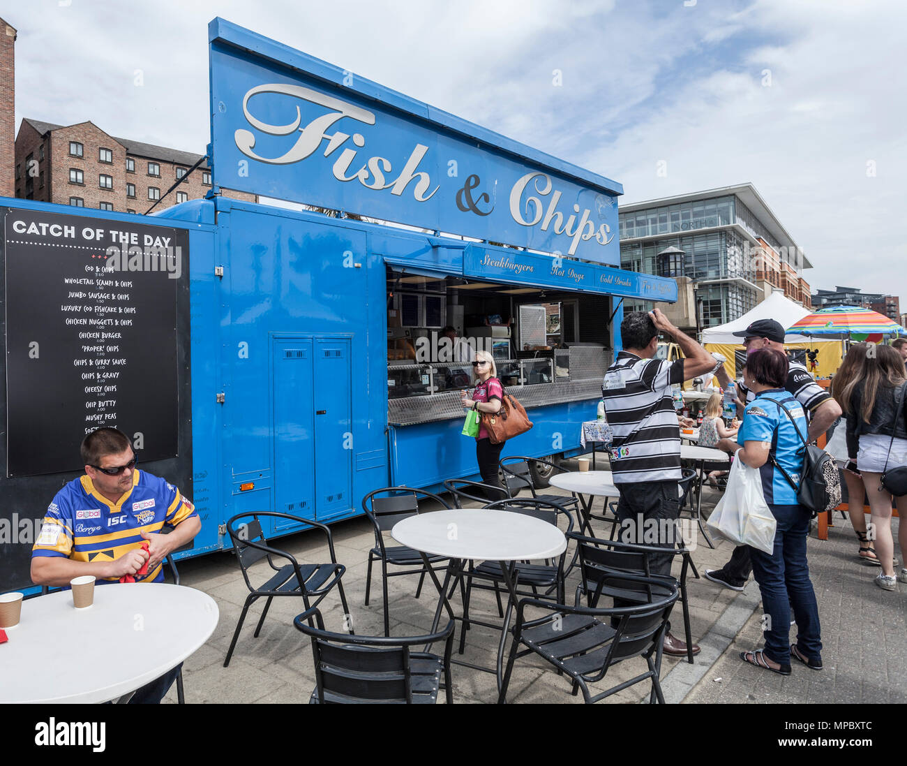 Chips stall hi-res stock photography and images - Alamy
