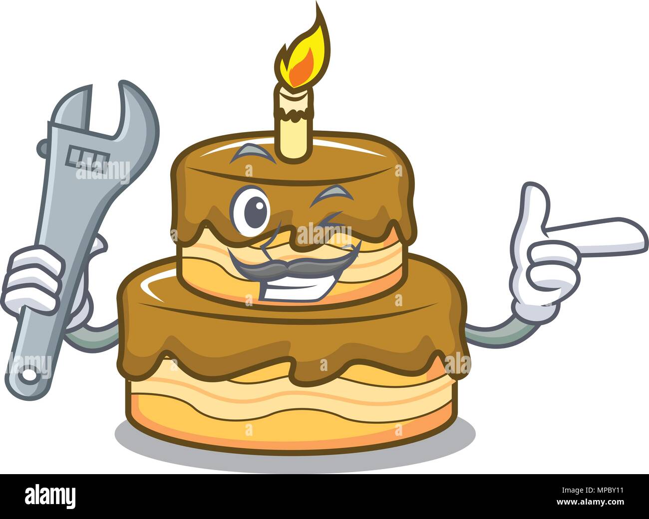 Festive mechanic Stock Vector Images - Alamy