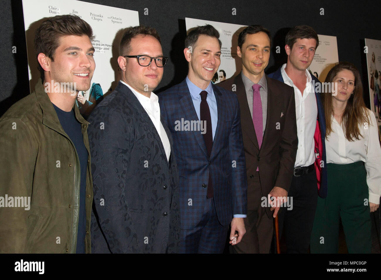 Actor jim parsons and todd spiewak hi-res stock photography and images ...