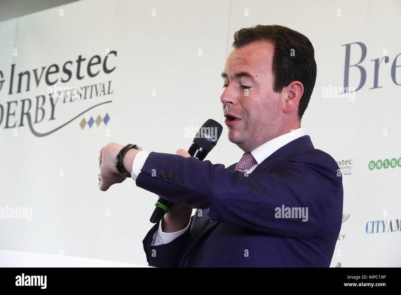 Racing Presenter High Resolution Stock Photography and Images - Alamy